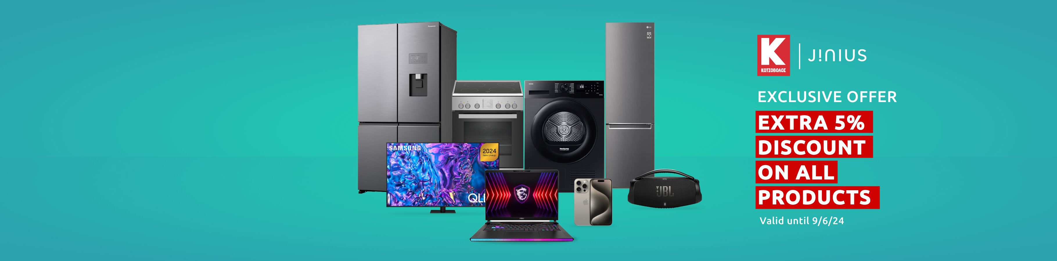 Jinius: Shop smarter and faster for a wide range of lifestyle products.