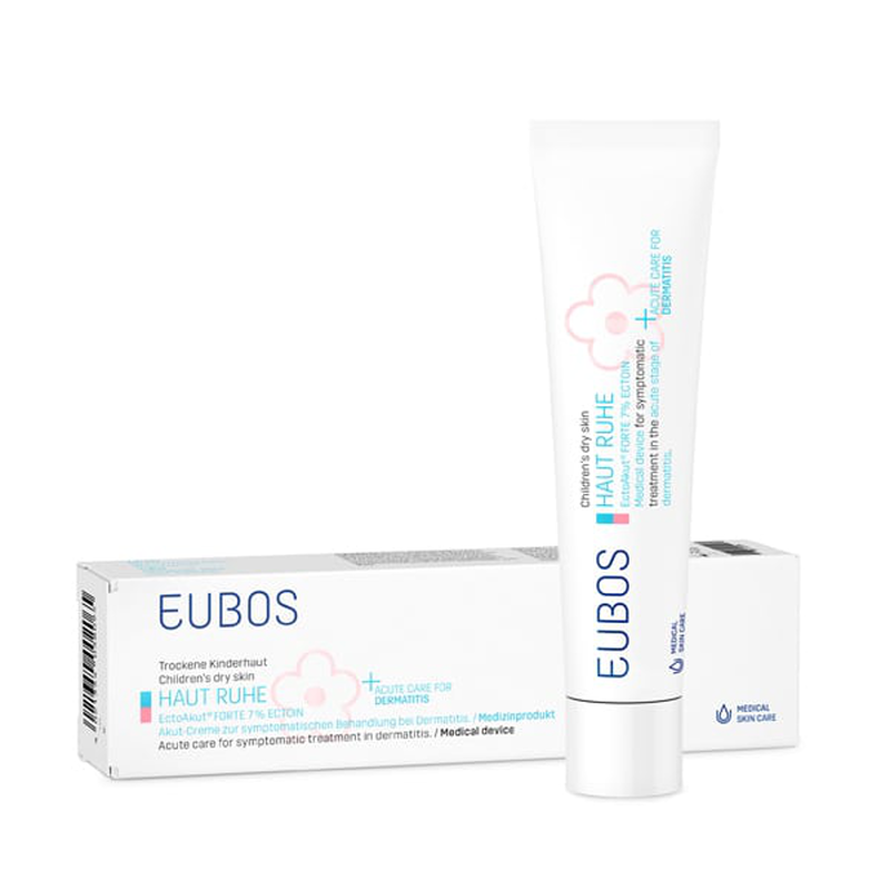 Buy Eubos baby ectoin 7% cream for babies & children with dermatitis ...