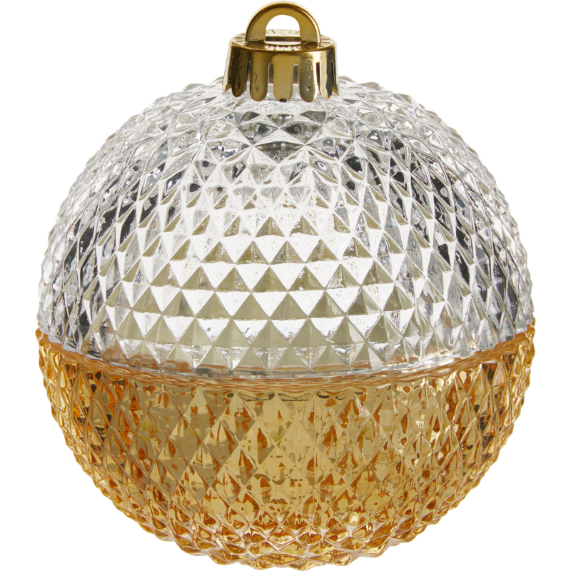 Buy Christmas scented decor glass ball candle - assorted designs | Jinius