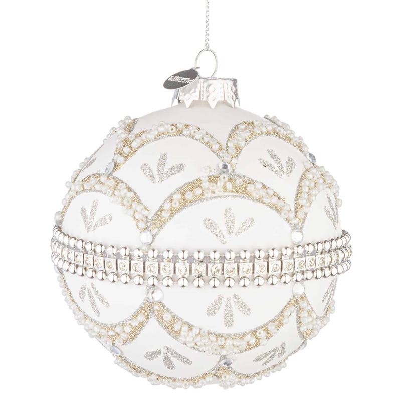 Buy Beloved white gl ball d100 | Jinius