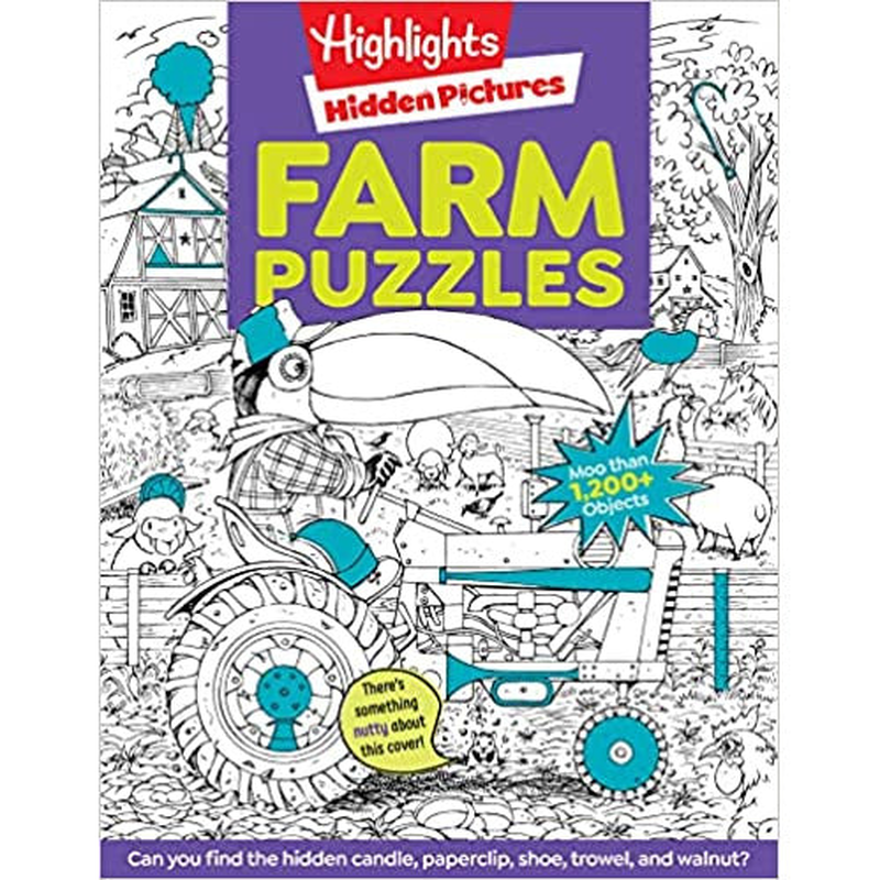 hidden pictures coloring pages highlights puzzle