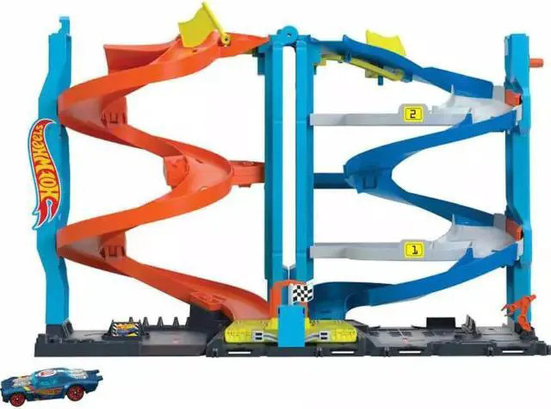 Buy Hot wheels city transforming race tower 3y+ hkx43 | Jinius