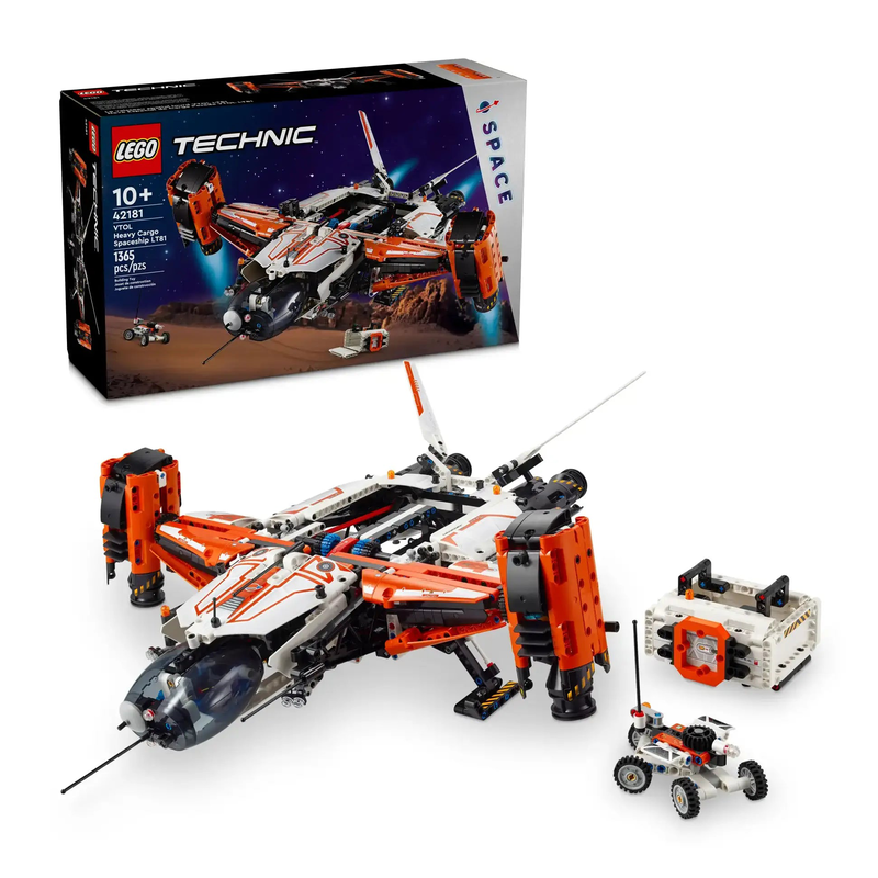 Buy Lego technic 42181 vtol heavy cargo spaceship lt81 | Jinius