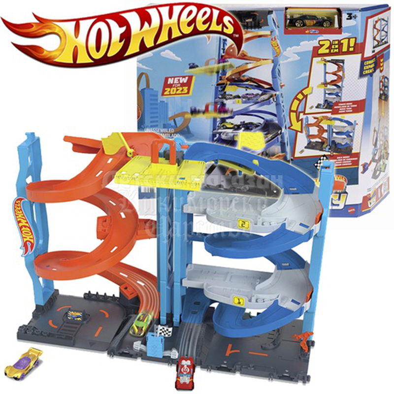 Buy Hot wheels city transforming race tower 3y+ hkx43 | Jinius