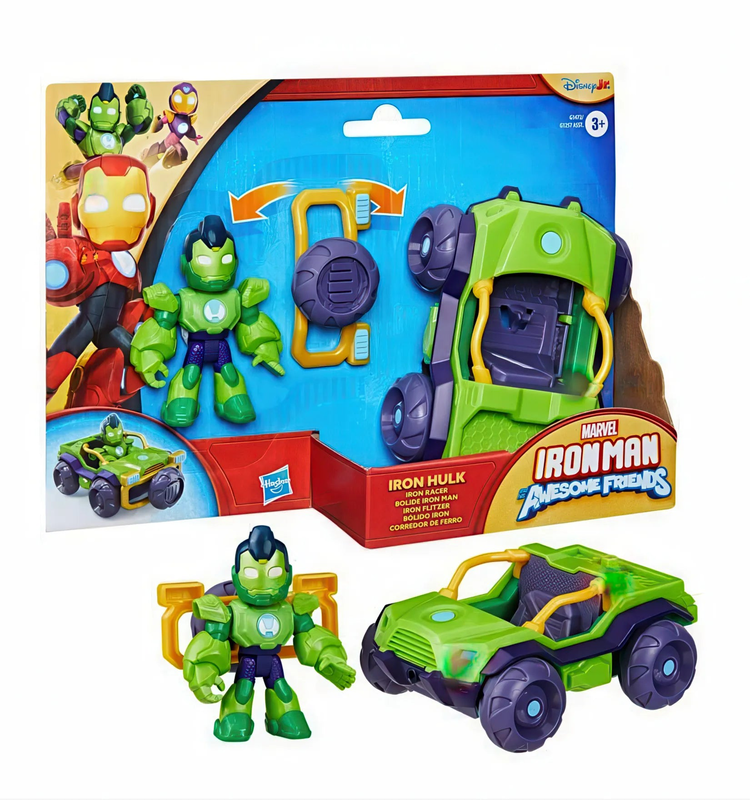 Buy Marvel iron man and friends action vehicle & figure - assorted | Jinius