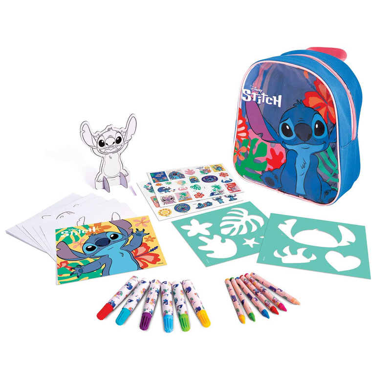 Buy As drawing set in backpack disney stitch for ages 3+ 68104 | Jinius