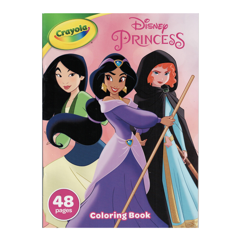 disney princess coloring book crayola