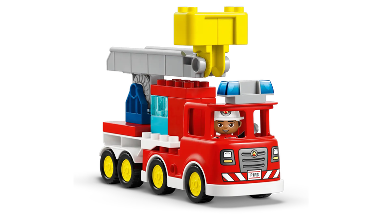 Buy Lego 10473 duplo fire truck with hose and firefighter | Jinius