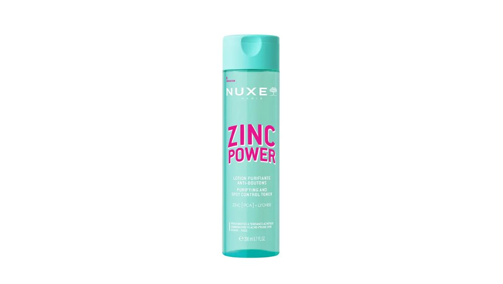 Buy Nuxe zinc power lotion purifying & spot control toner 200ml | Jinius