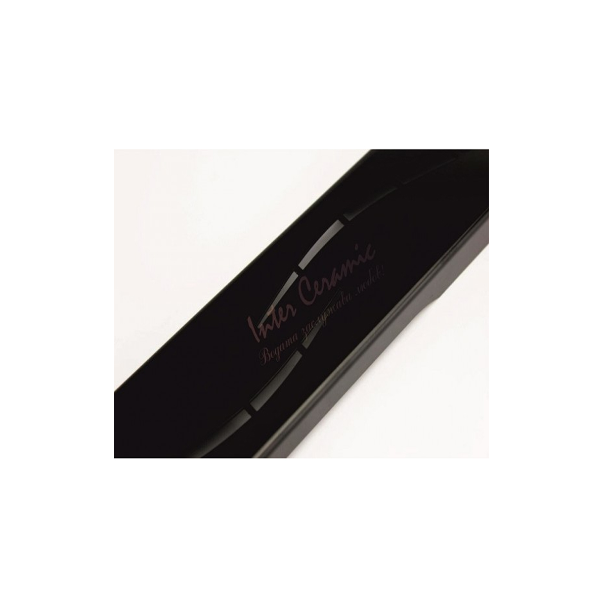 Buy Inter ceramic black floor siphone 12,5x50cm | Jinius