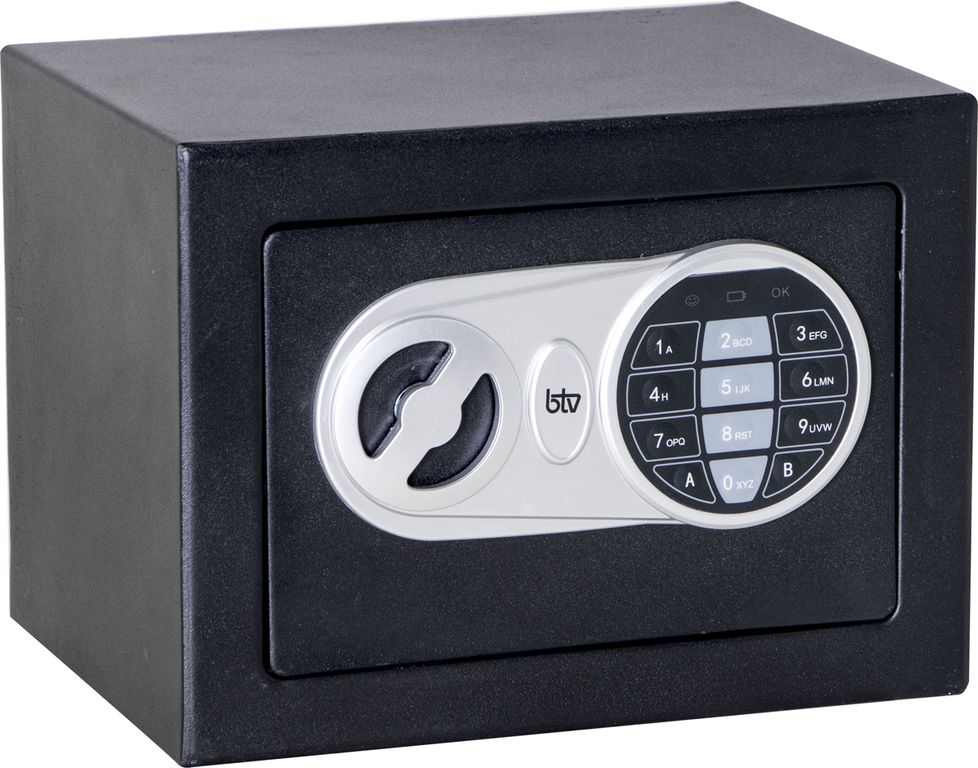 Buy BTV 42-11131 safe box mini bank 170x230x170mm 2.6kg | Jinius