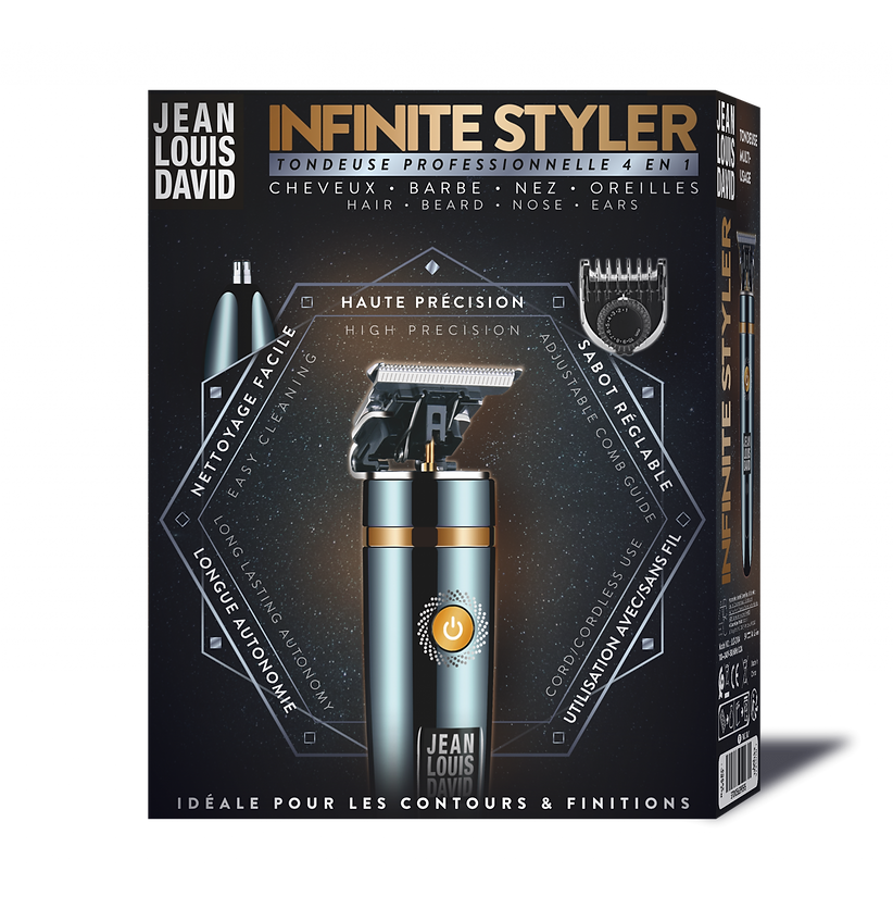 Buy Jean louis david infinite styler trimmer μηχανή επαναφορτιζόμενη ...