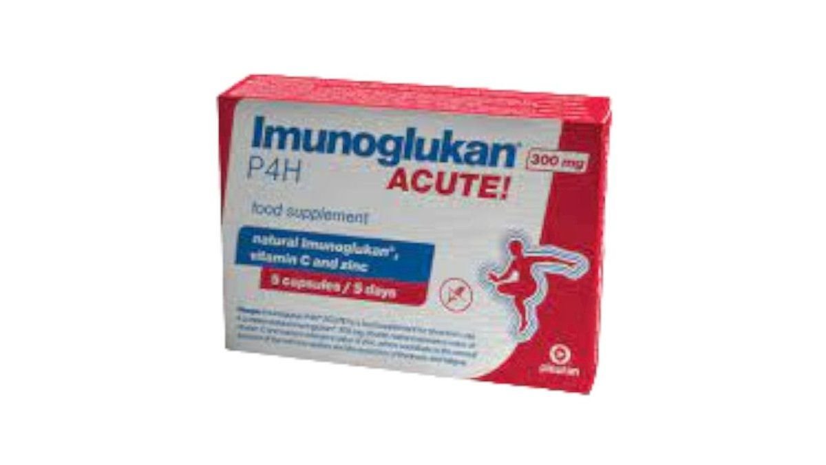 Buy Imunoglukan p4h acute, caps 300mg | Jinius