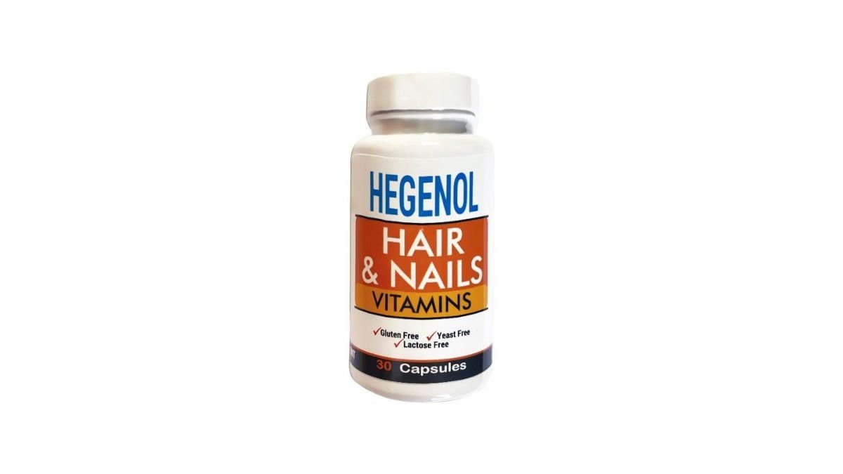 Buy Hegenol hair & nails caps 30 | Jinius