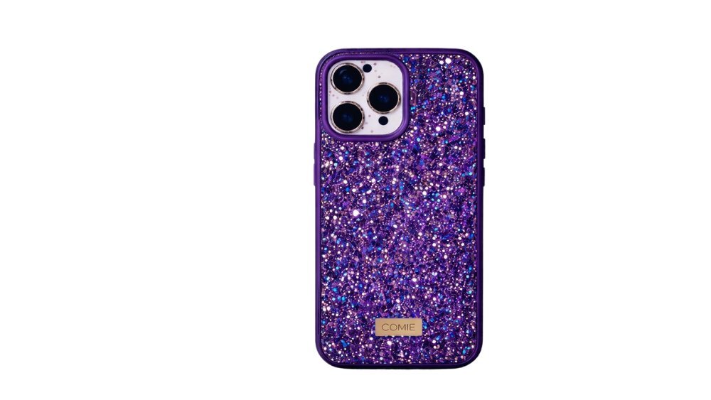 Buy Glitter protective case for iPhone 16 pro max – luxury sparkle ...