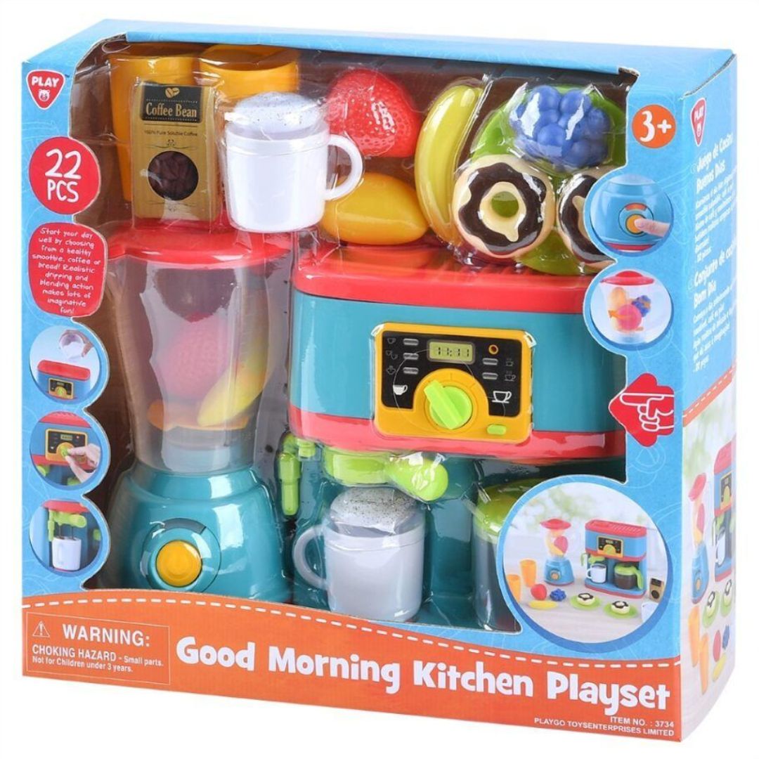 Buy Playgo good morning kitchen b/o 22pcs 3734 | Jinius