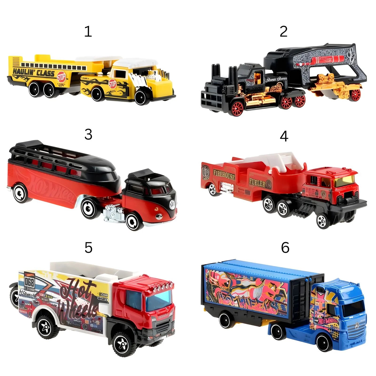 Buy Hot wheels track stars racing rig - assortment | Jinius