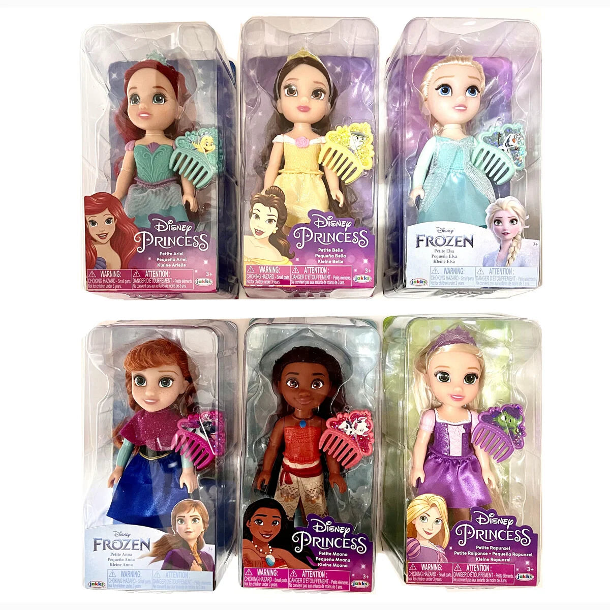 Buy Disney princess assorted doll 15cm - assorted | Jinius