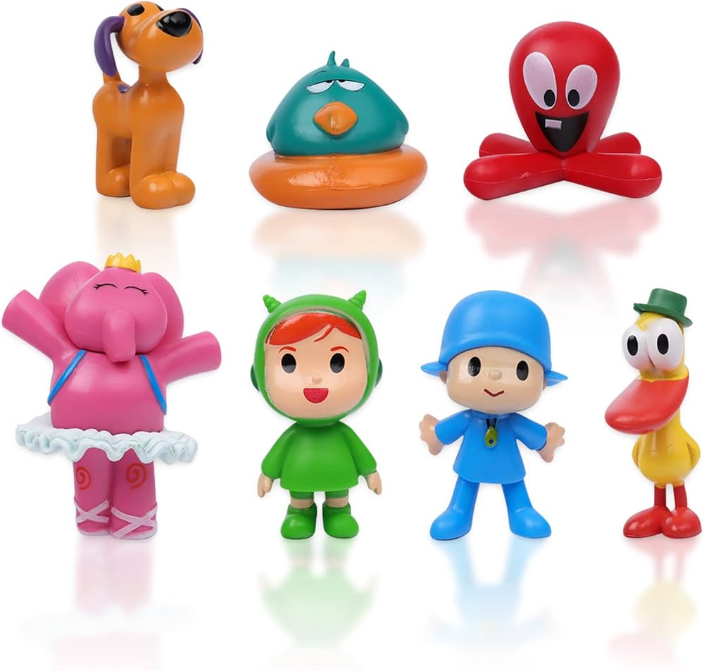 Buy Pocoyo figures 7 pieces 4-8cm | Cyprus | Jinius